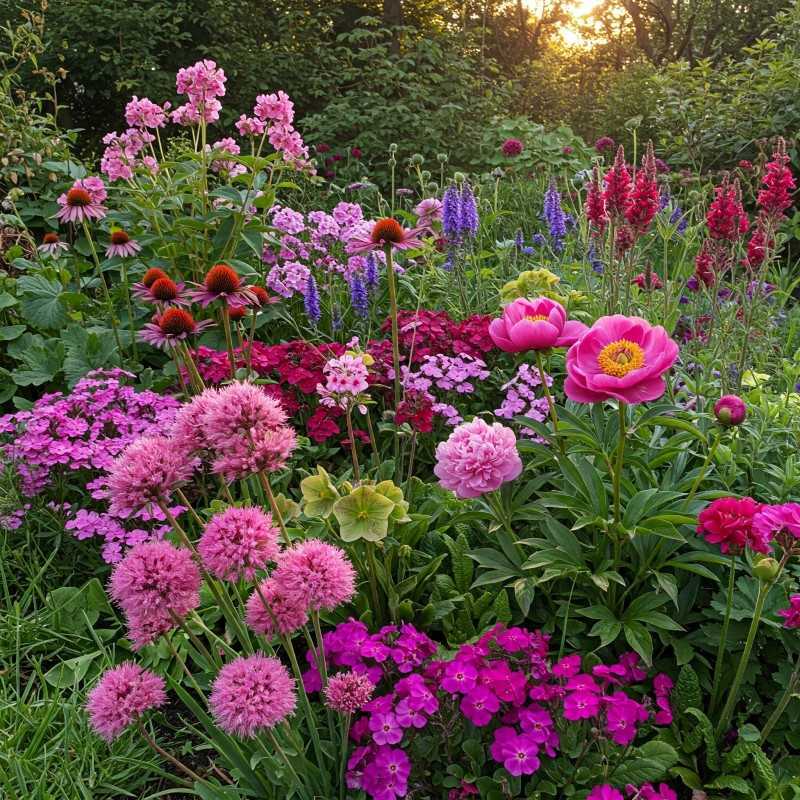 Pink perennials ALL SEASON MIX